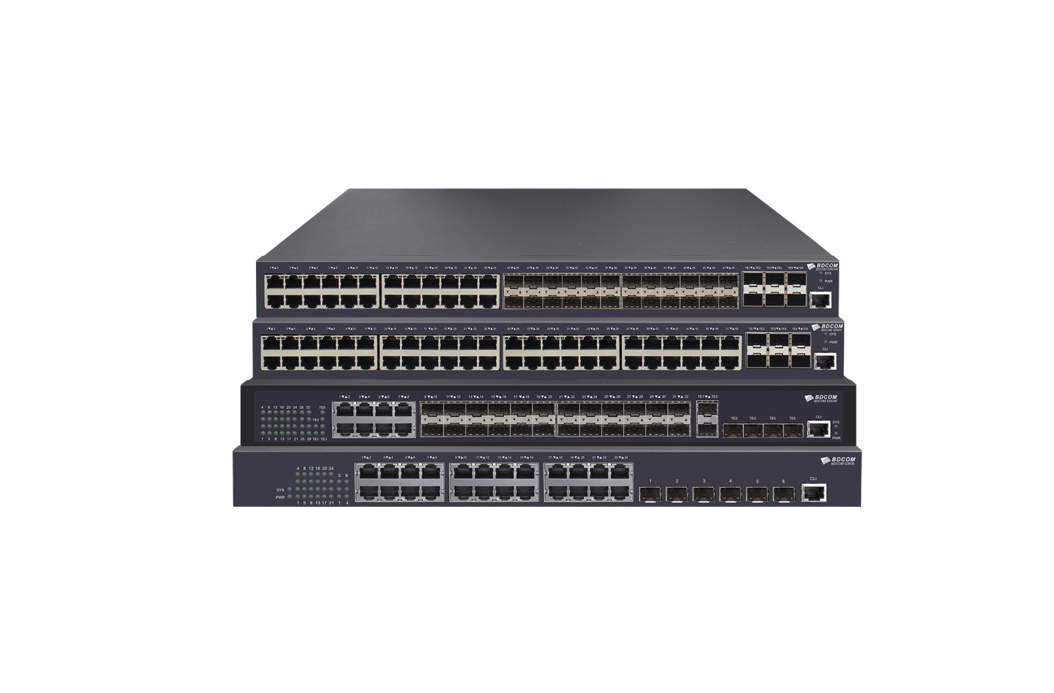 BDCOM S3900 series L3 aggregation 10G switches - Alief