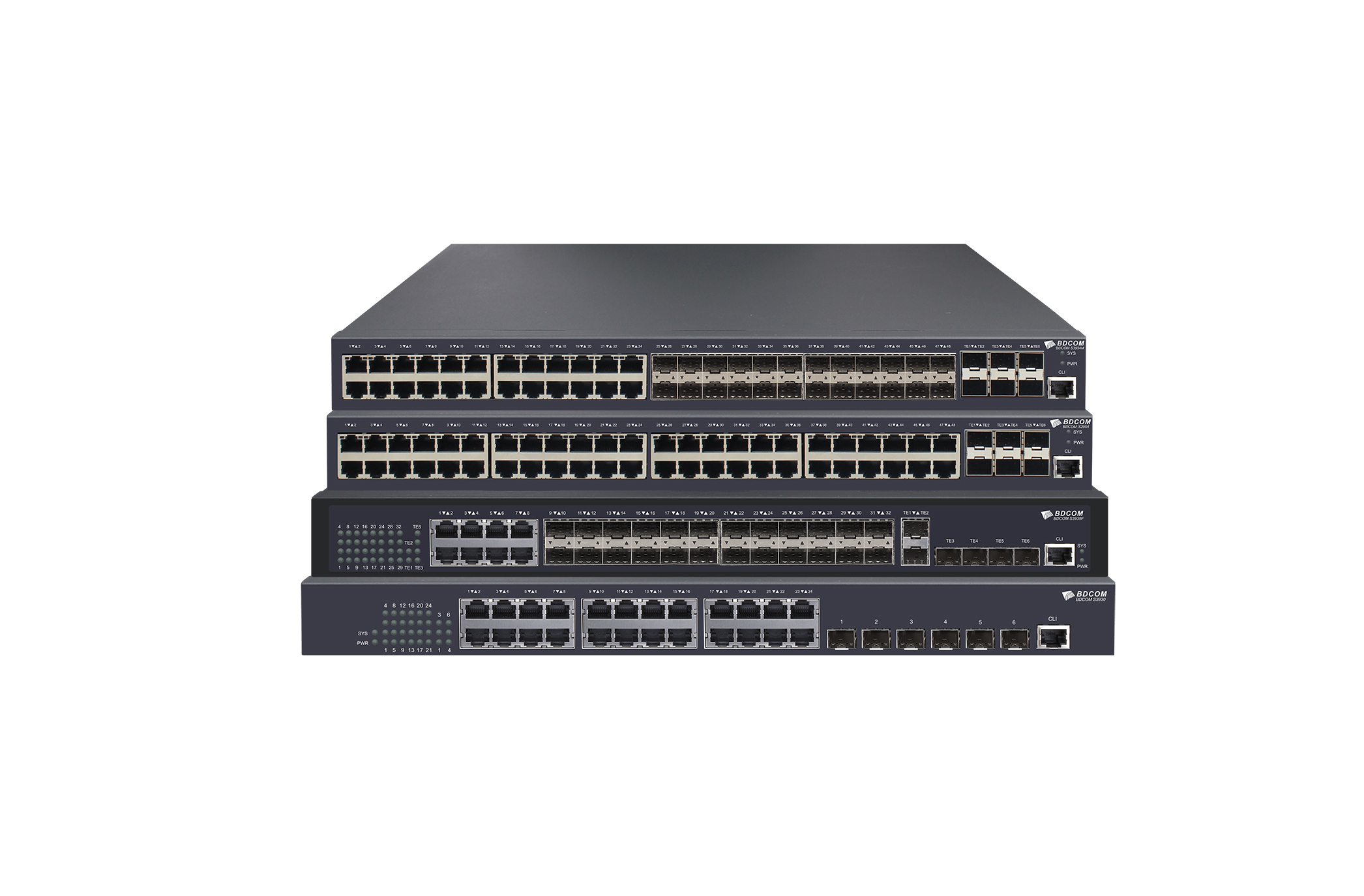 BDCOM S3900 series L3 aggregation 10G switches - Alief